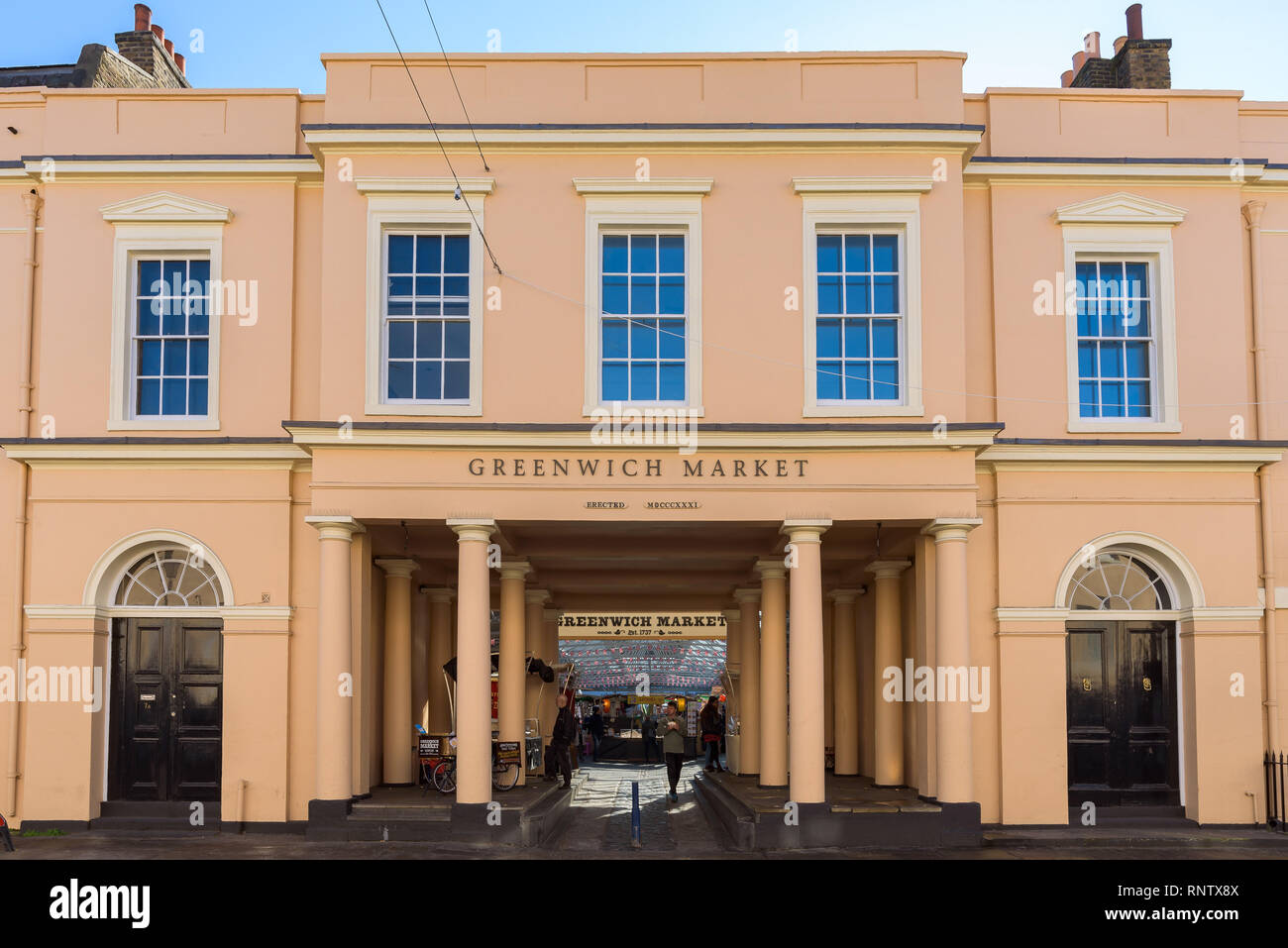 Royal borough of greenwich sign hi-res stock photography and images - Alamy
