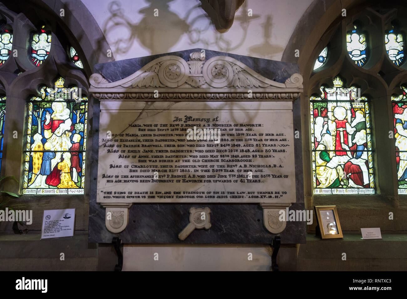 Haworth parish church hi-res stock photography and images - Alamy