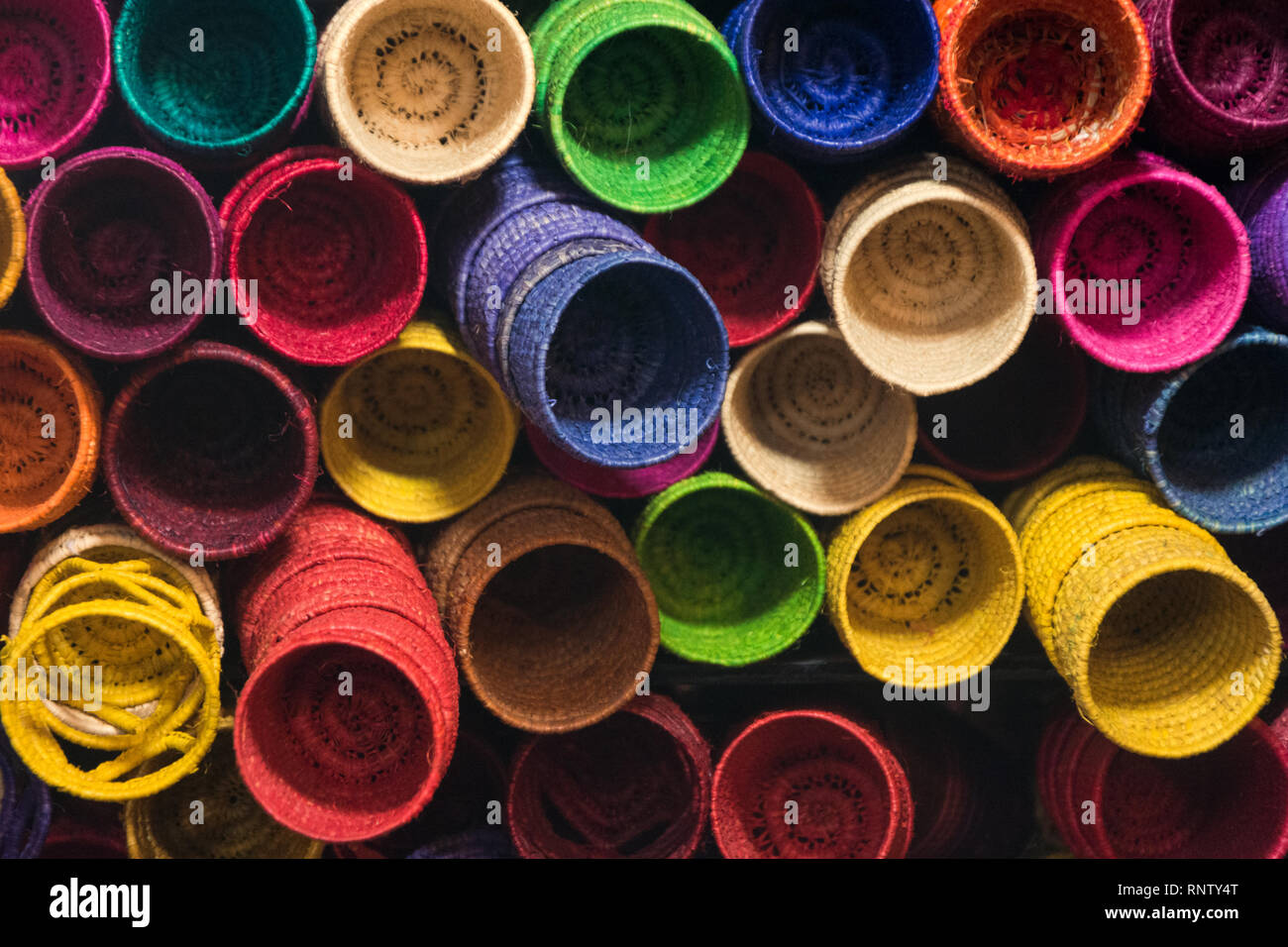 Fabric material rolls Texture. Fabric store. Stationery Shop ...