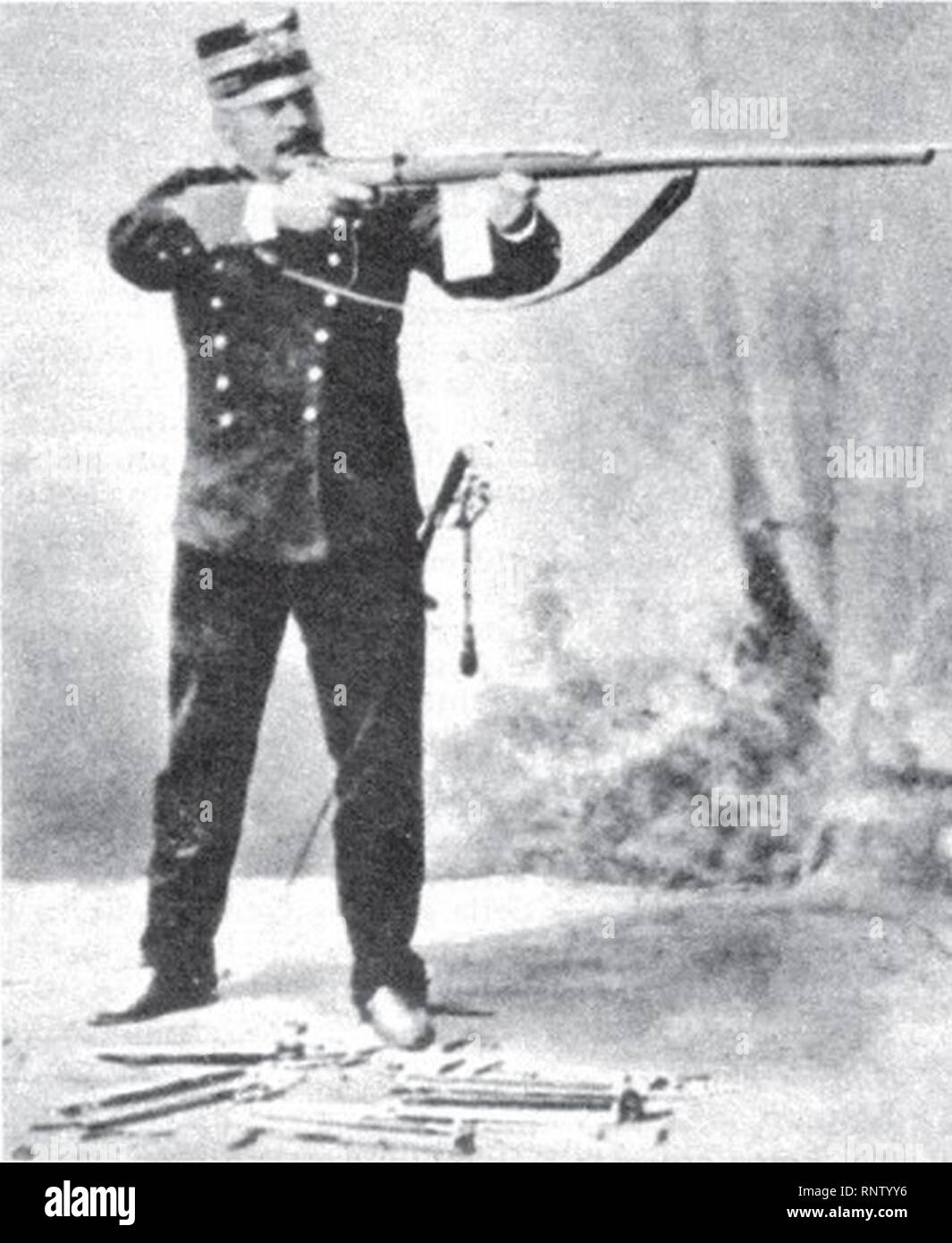 Cei-Rigotti demonstration 1900 - 4 Stock Photo - Alamy