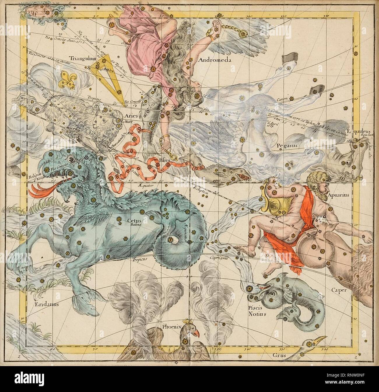 Celestial map historical hi-res stock photography and images - Alamy