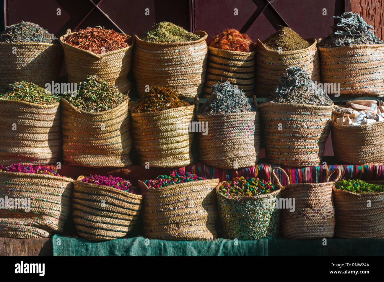 Marrakesh spice market hi-res stock photography and images - Alamy
