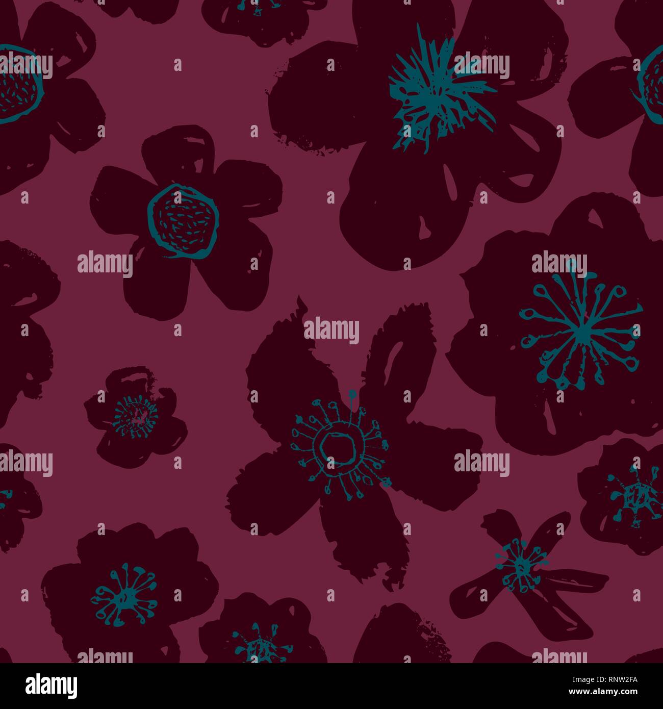 Seamless bunch Stock Vector Images - Alamy