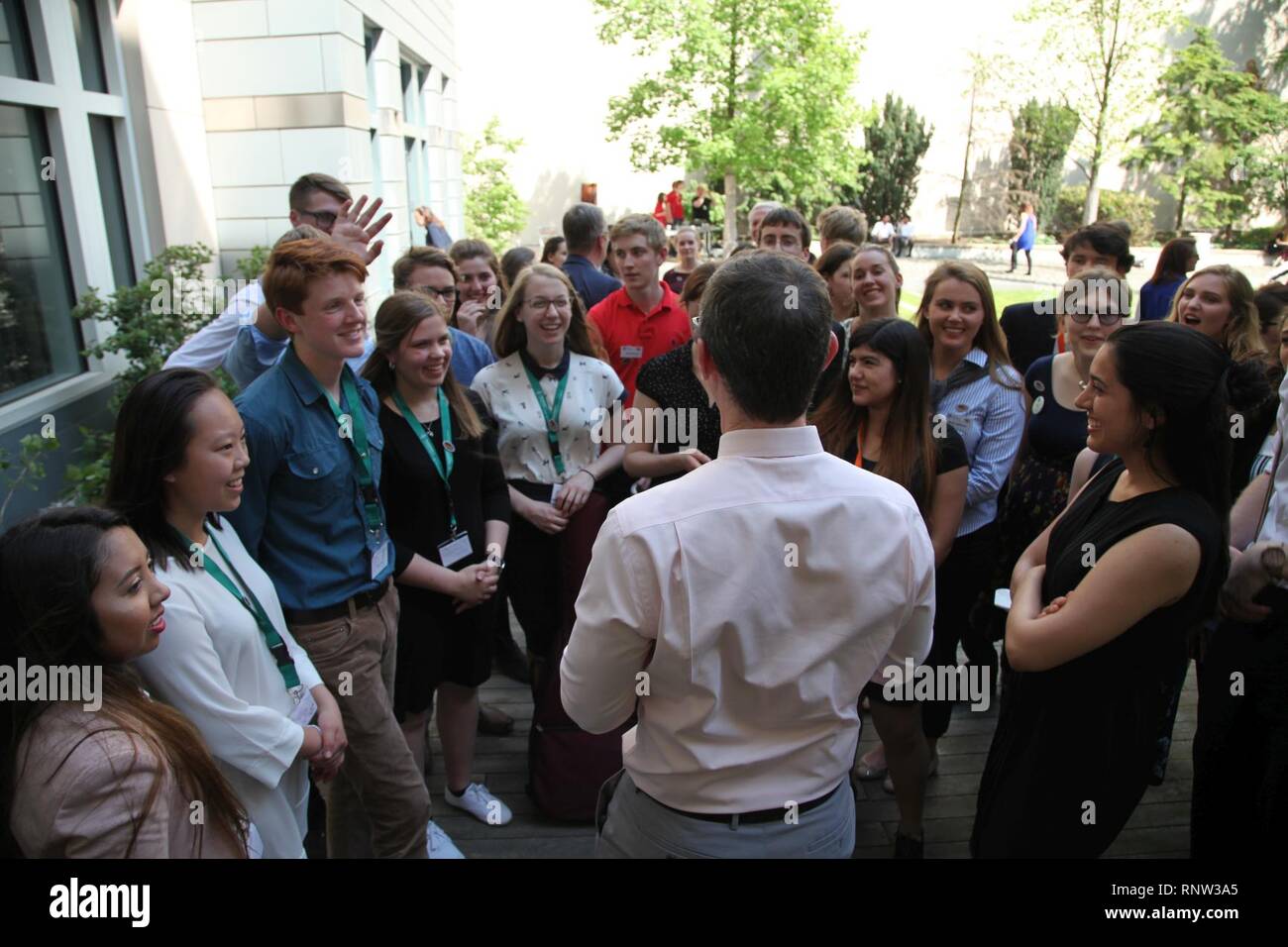 CBYX participants talk to foreign service officers (34689320881 Stock ...