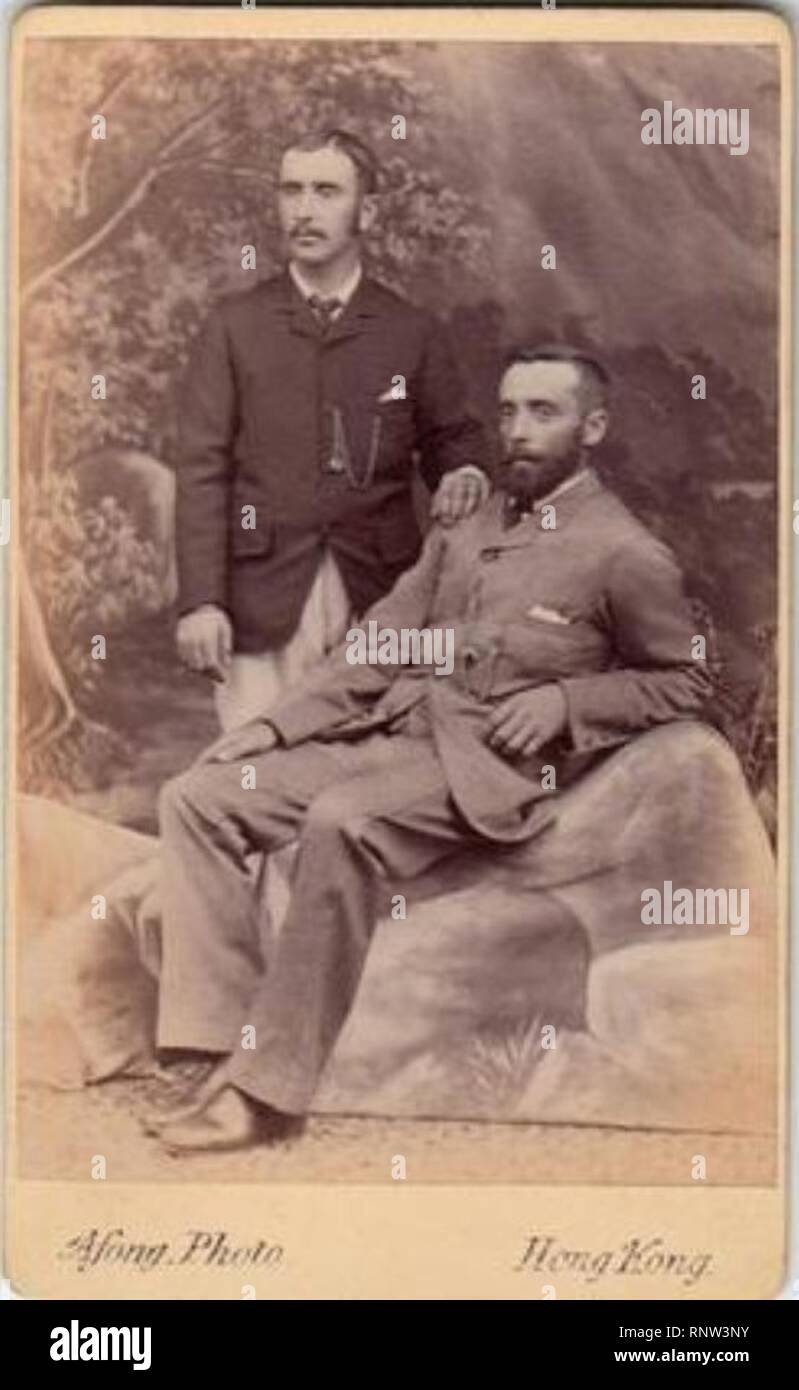 CDV by Lai Afong, c1875 Stock Photo - Alamy