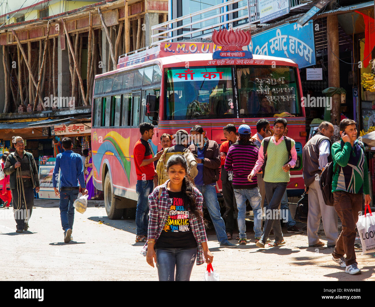 Almora market hi-res stock photography and images - Alamy
