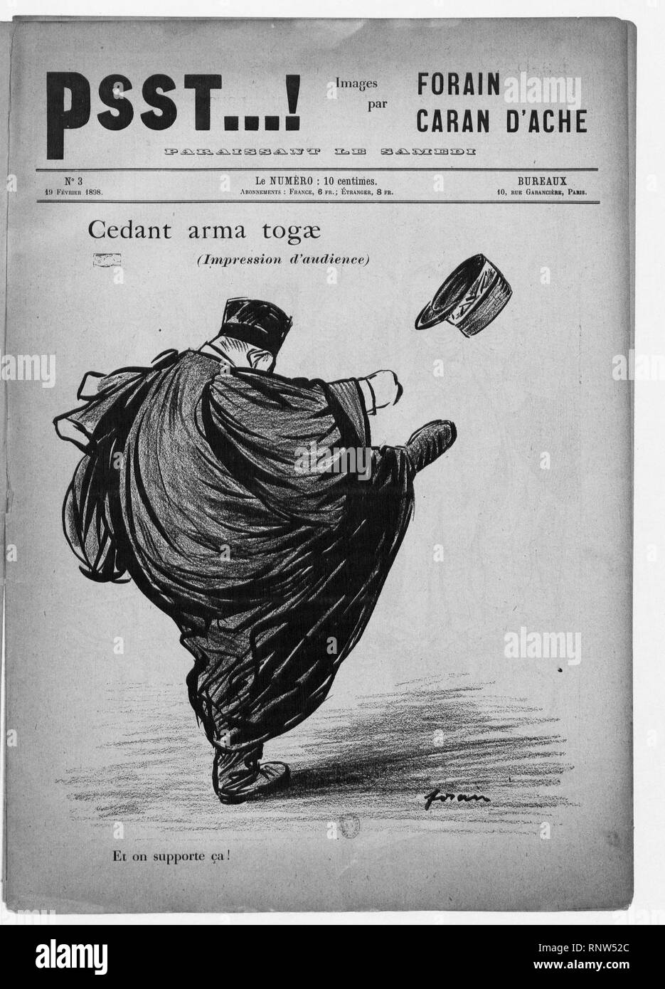 Cedant arma togae Stock Photo - Alamy