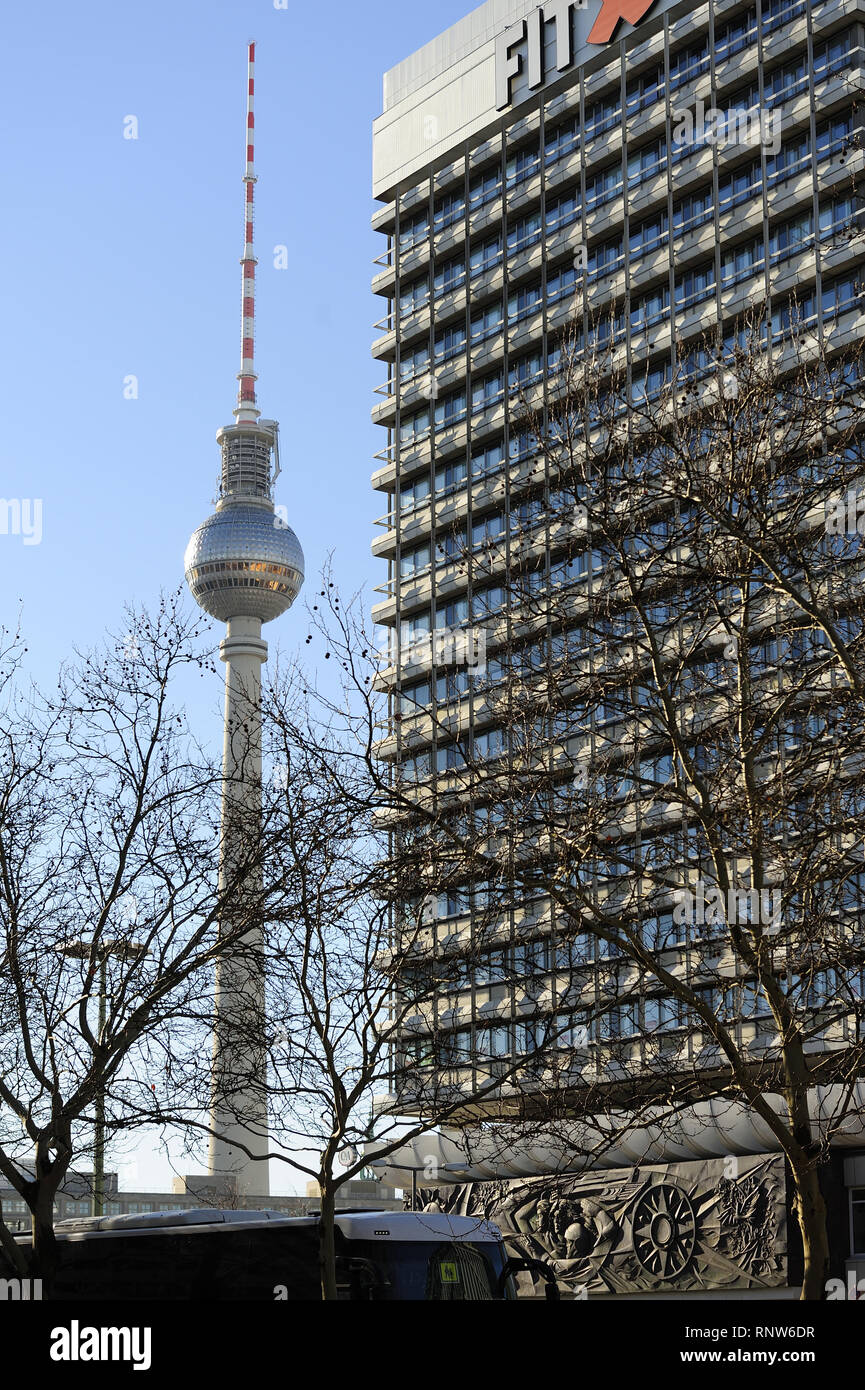 Berlin, mitte, east,architectural, architecture, berlin, blue, building ...