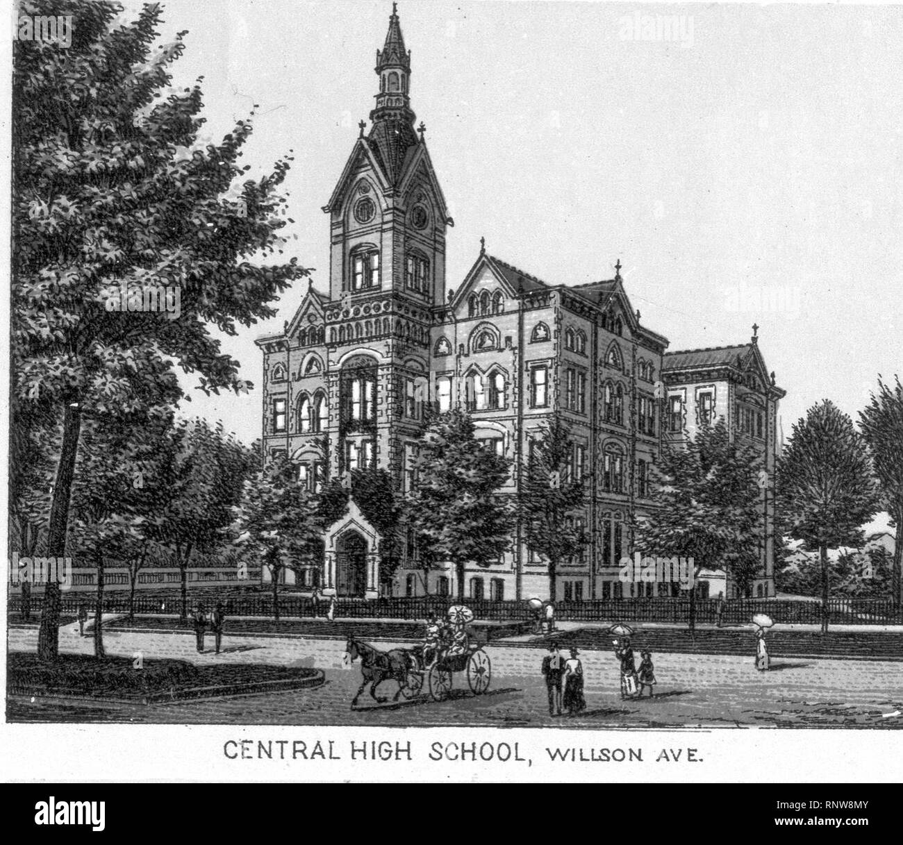 Central High School (Cleveland Stock Photo - Alamy