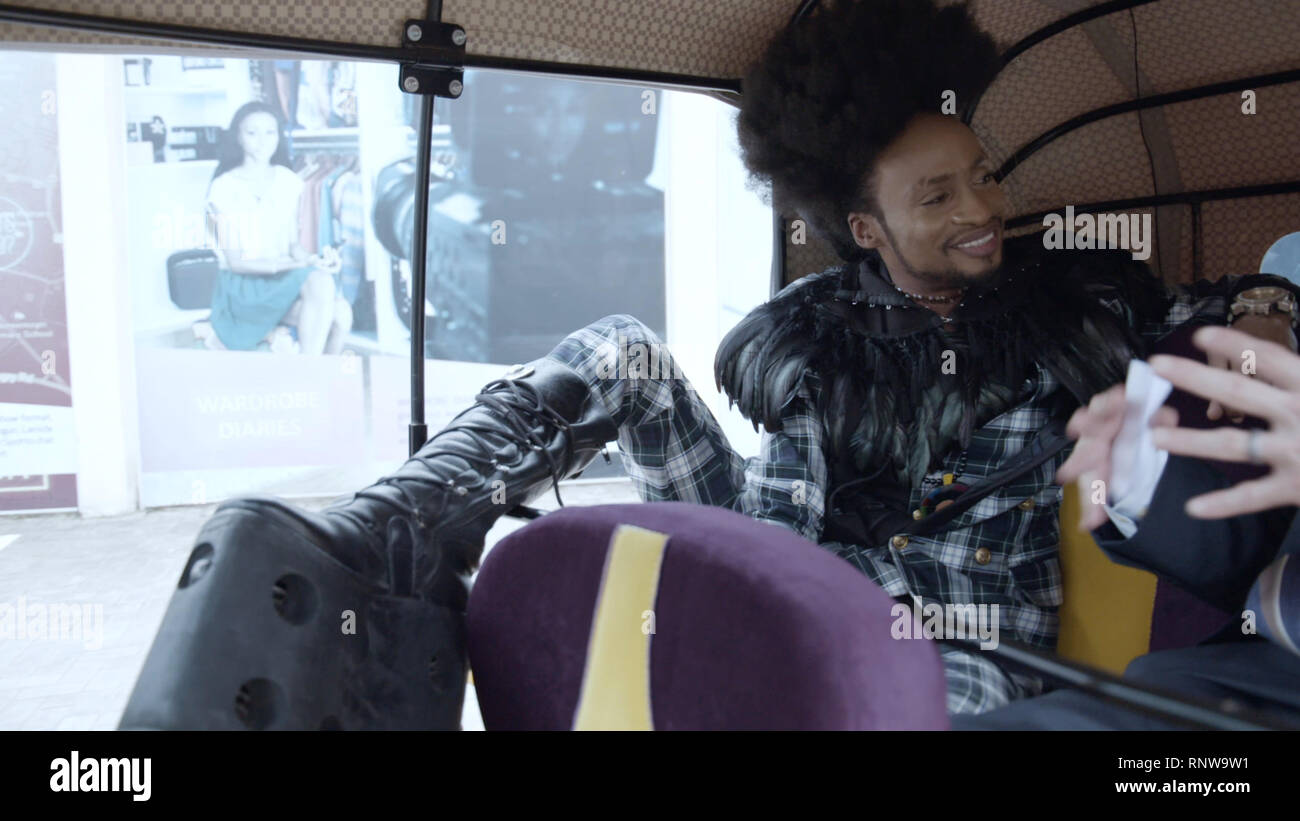 LARRY CHARLES' DANGEROUS WORLD OF COMEDY, Denrele (aka Denrele Edun ...