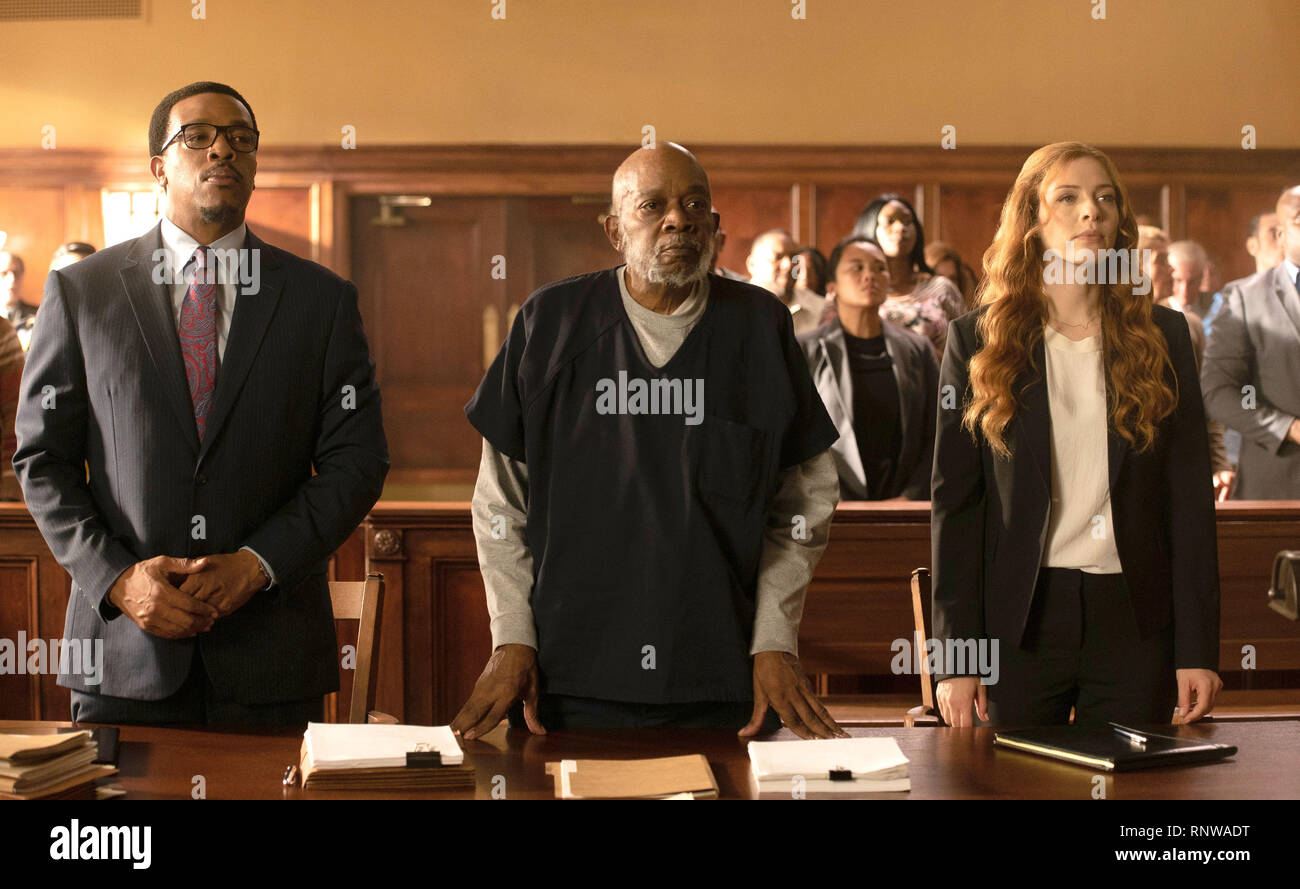 PROVEN INNOCENT, from left: Russell Hornsby, Ernest Perry Jr., Rachelle ...