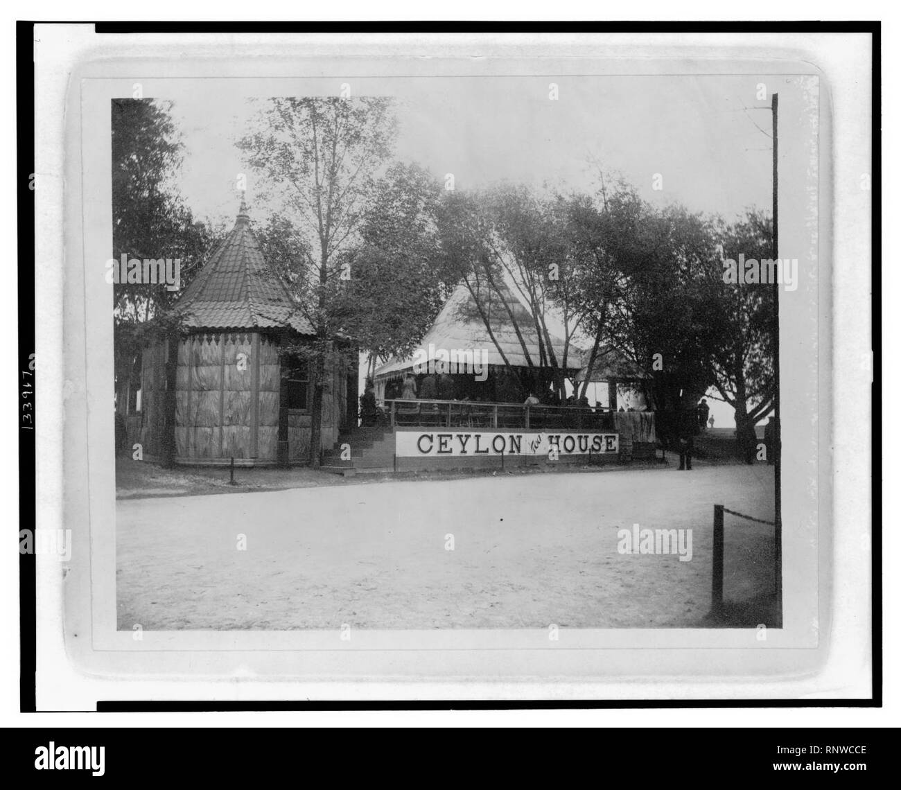 Ceylon tea house at the World's Columbian Exposition, Chicago, Ill ...