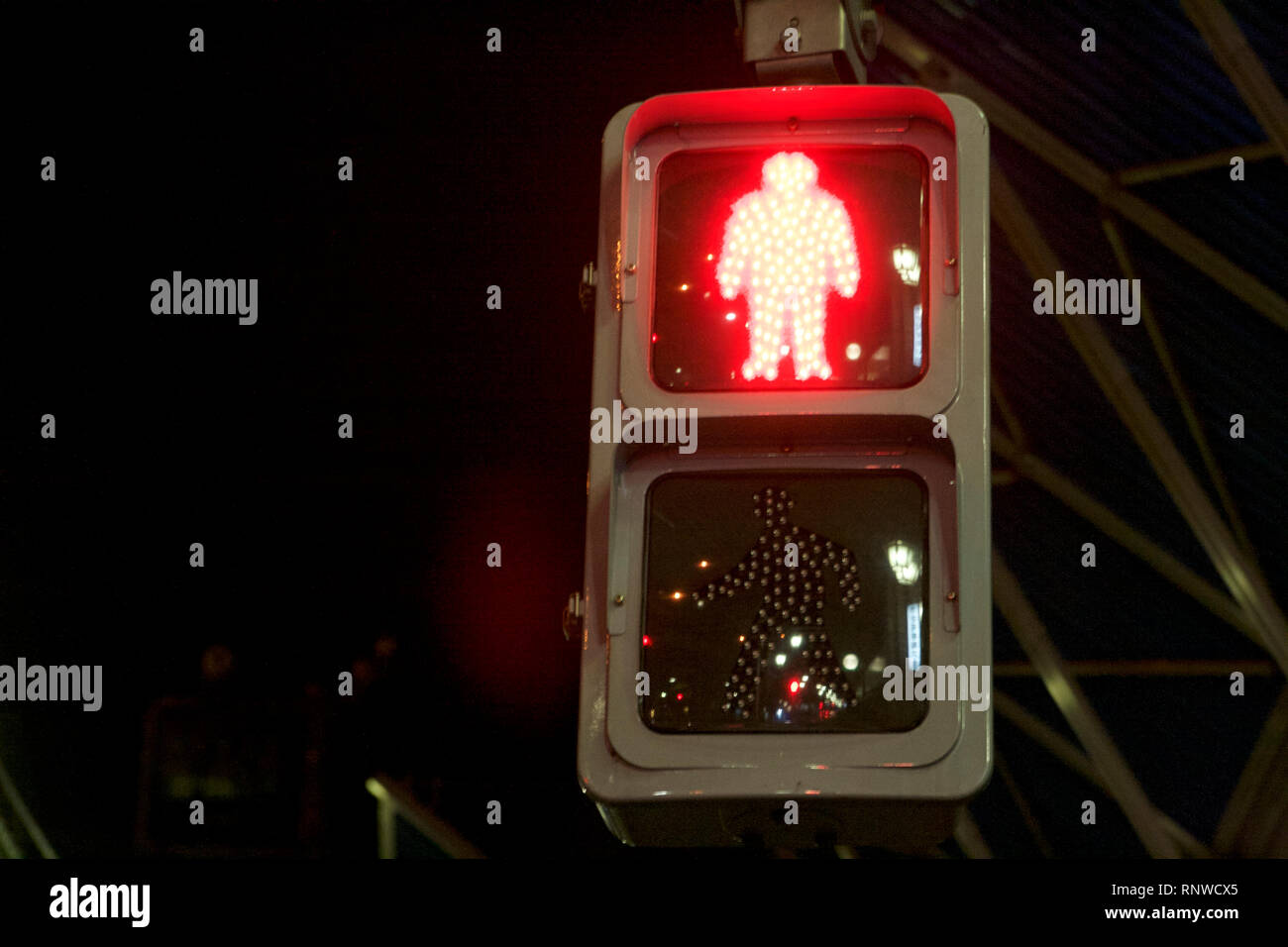 Red Man Traffic Light High Resolution Stock Photography and Images - Alamy