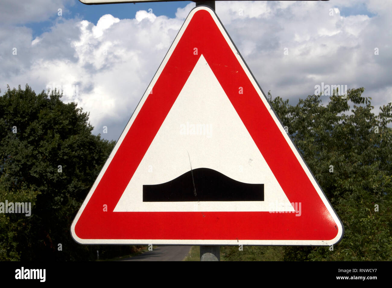 Road Sign Bump Ahead High Resolution Stock Photography and Images - Alamy