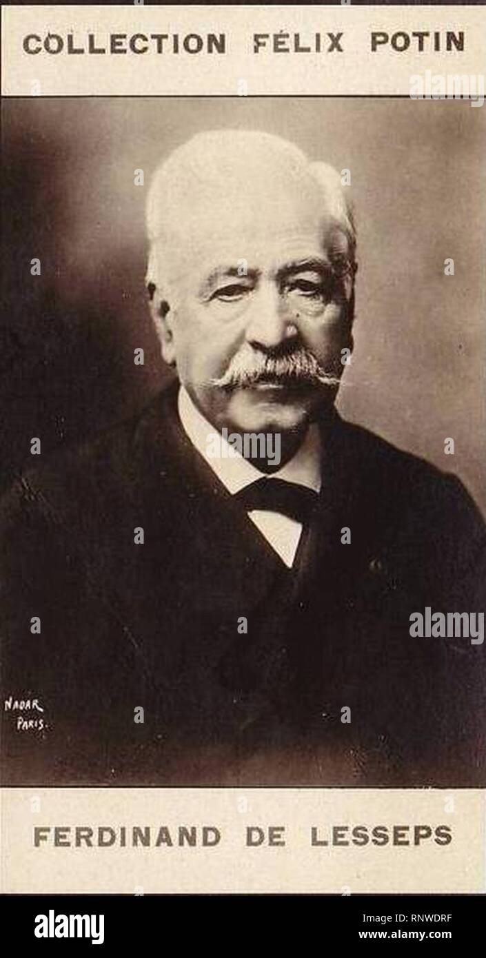 CFP De Lesseps, Ferdinand Stock Photo - Alamy