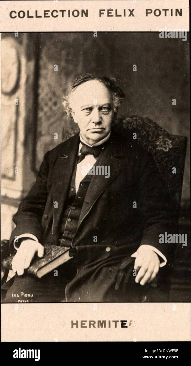 CFP Hermite, Charles (1 Stock Photo - Alamy