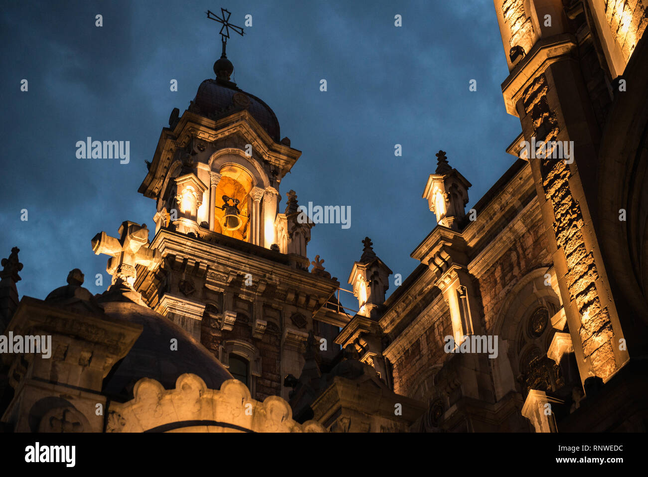 Cathedral in lights hi-res stock photography and images - Alamy