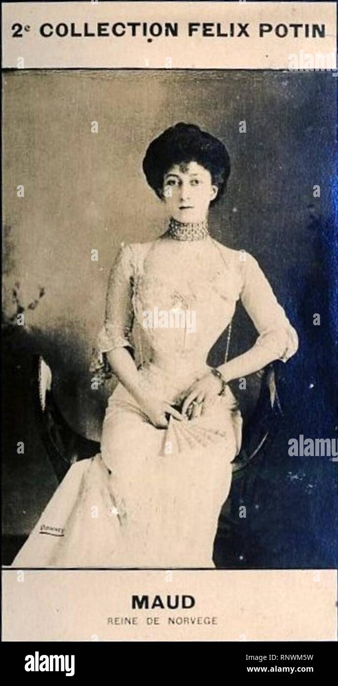 CFP-2 Maude, reine de Norvège (1 Stock Photo - Alamy