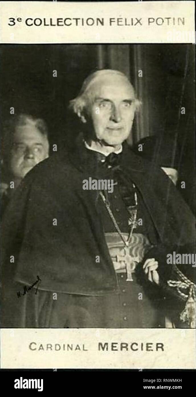 CFP-3 Cardinal Mercier Stock Photo - Alamy