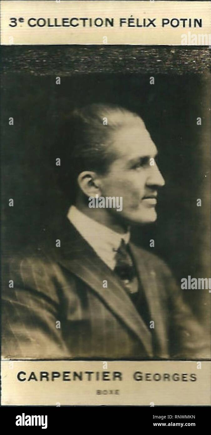Georges carpentier hi-res stock photography and images - Alamy