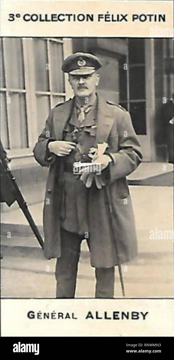CFP-3 Général Allenby Stock Photo - Alamy
