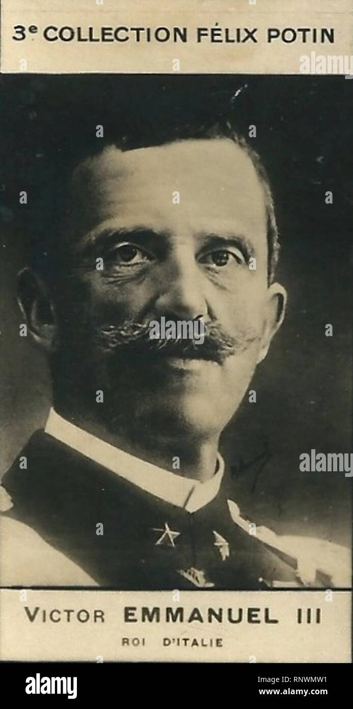 Roi victor emmanuel ii hi-res stock photography and images - Alamy