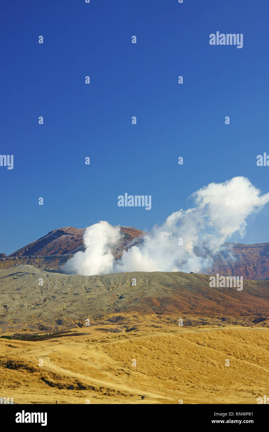 Mount aso crater hi-res stock photography and images - Alamy