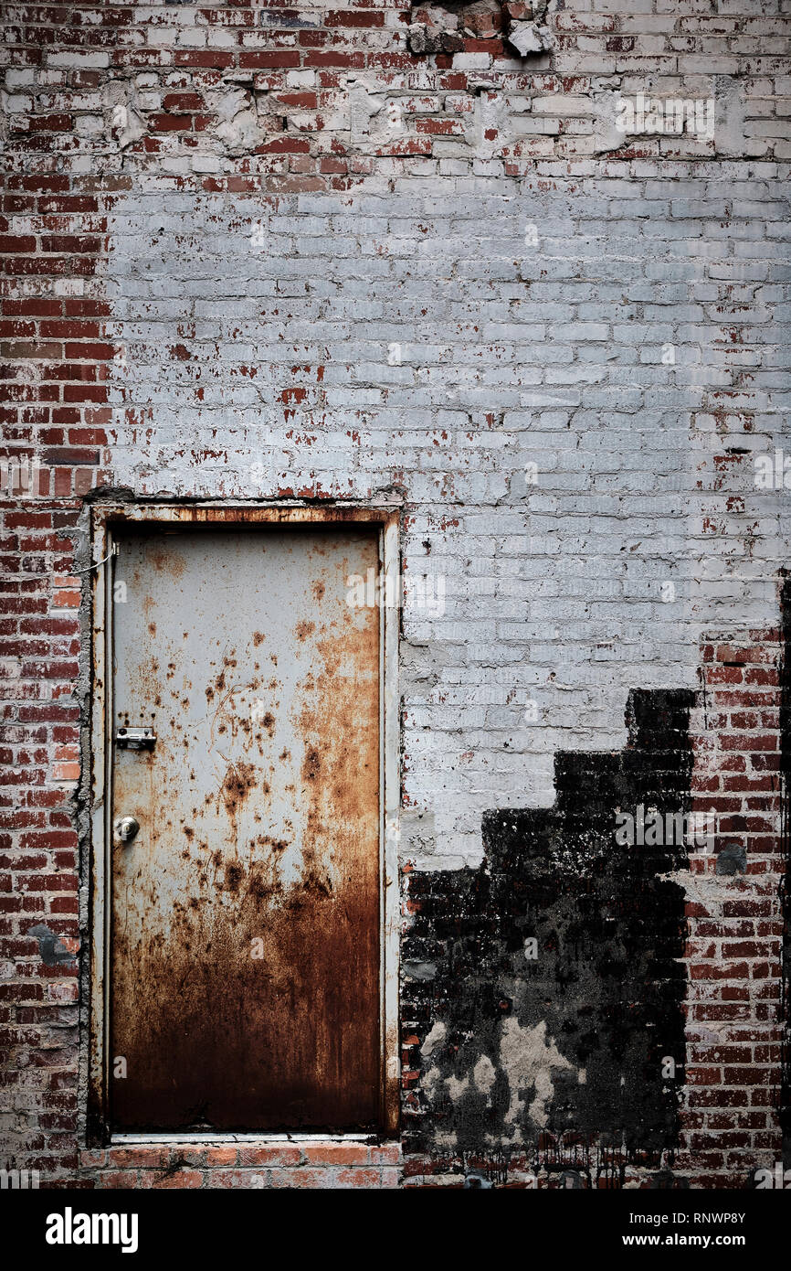 Rustic brick wall background hi-res stock photography and images - Alamy