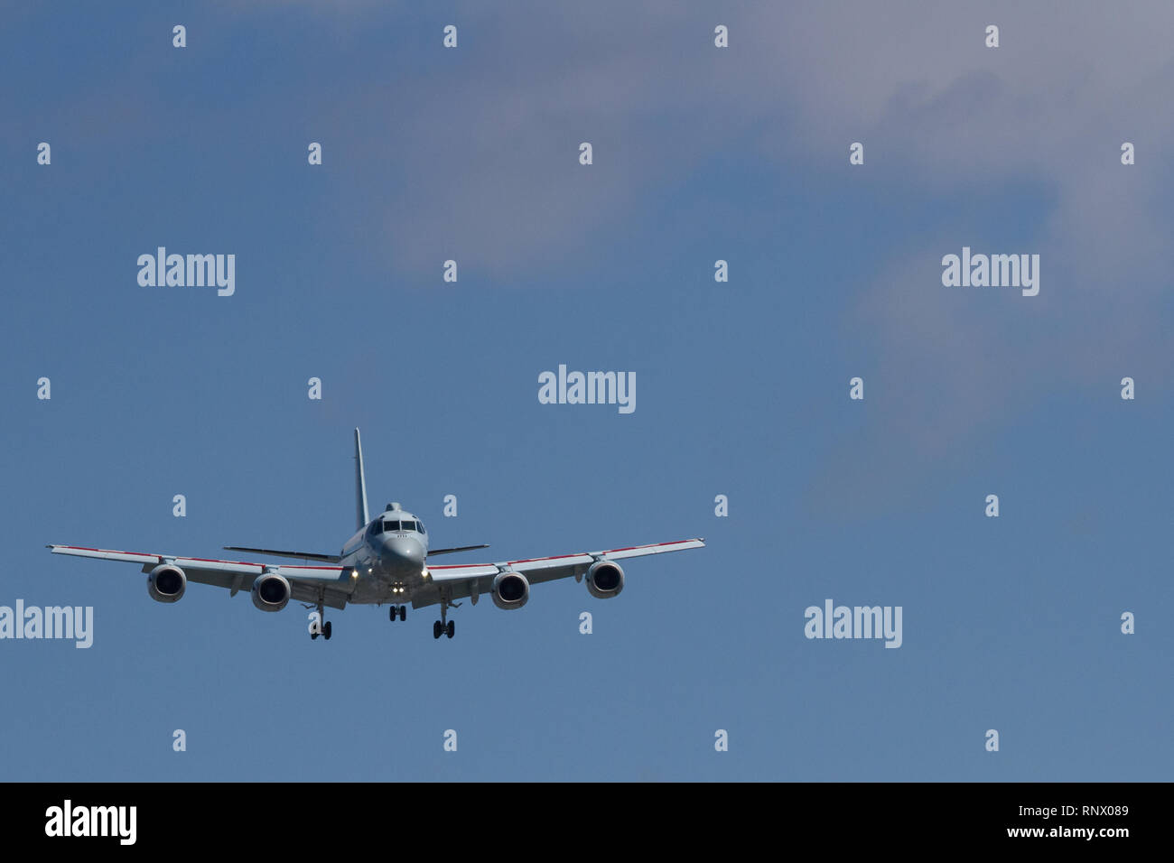 A Kawasaki P1 Maritime patrol aircraft with the Japanese Self Defence ...