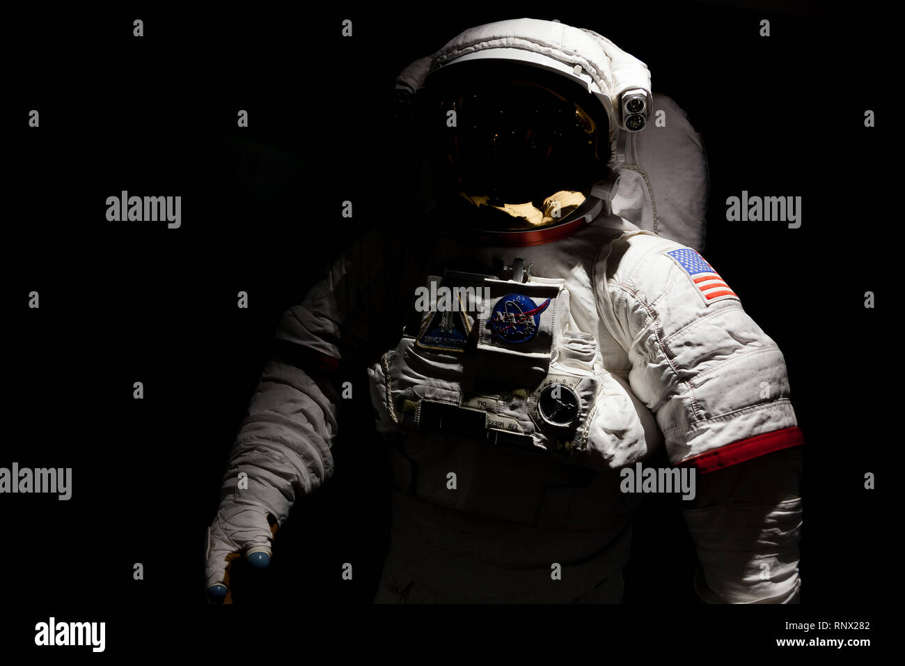 NASA astronaut space suit Stock Photo - Alamy