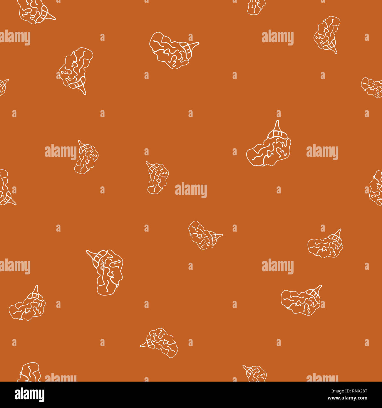 Human brain. Abstract human brain for decorative design. Brain icon ...