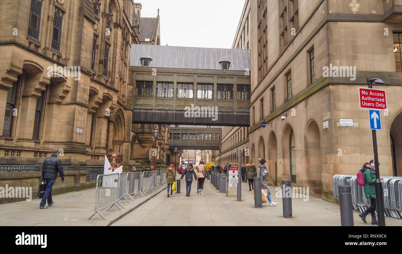 Town hall and pedestrian zone hi-res stock photography and images - Alamy