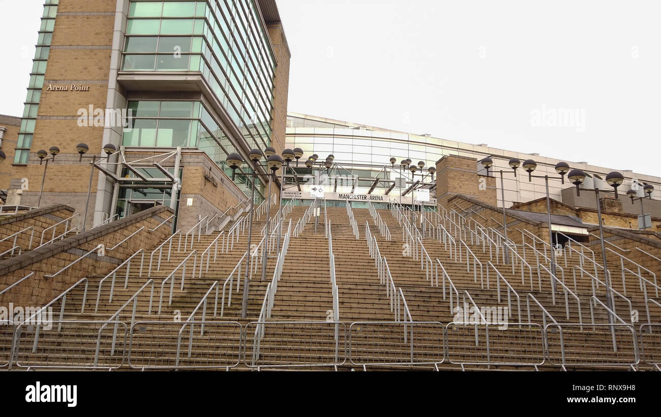 Manchester arena entrance hi-res stock photography and images - Alamy
