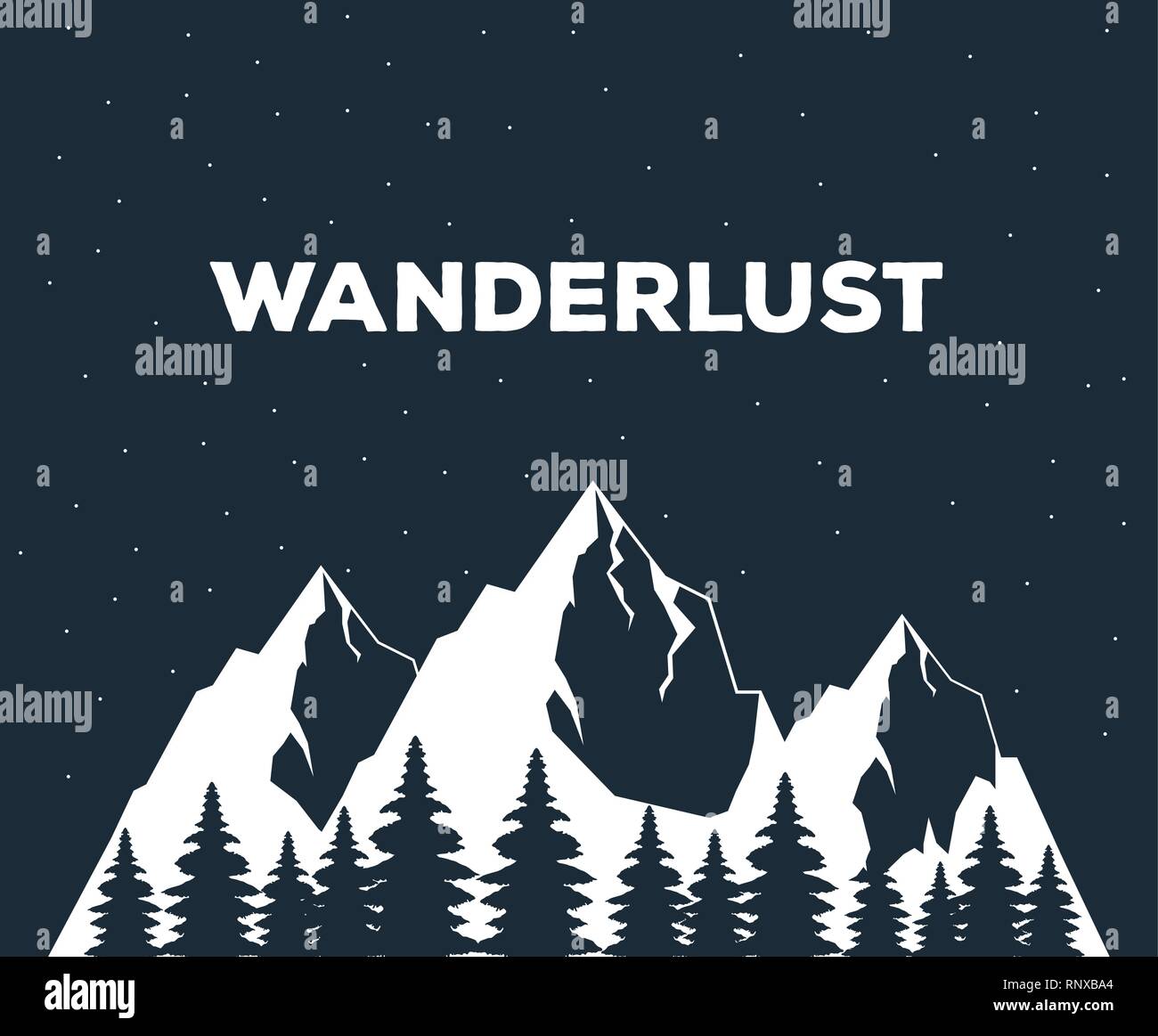 wanderlust adventure logo Stock Vector Image & Art - Alamy