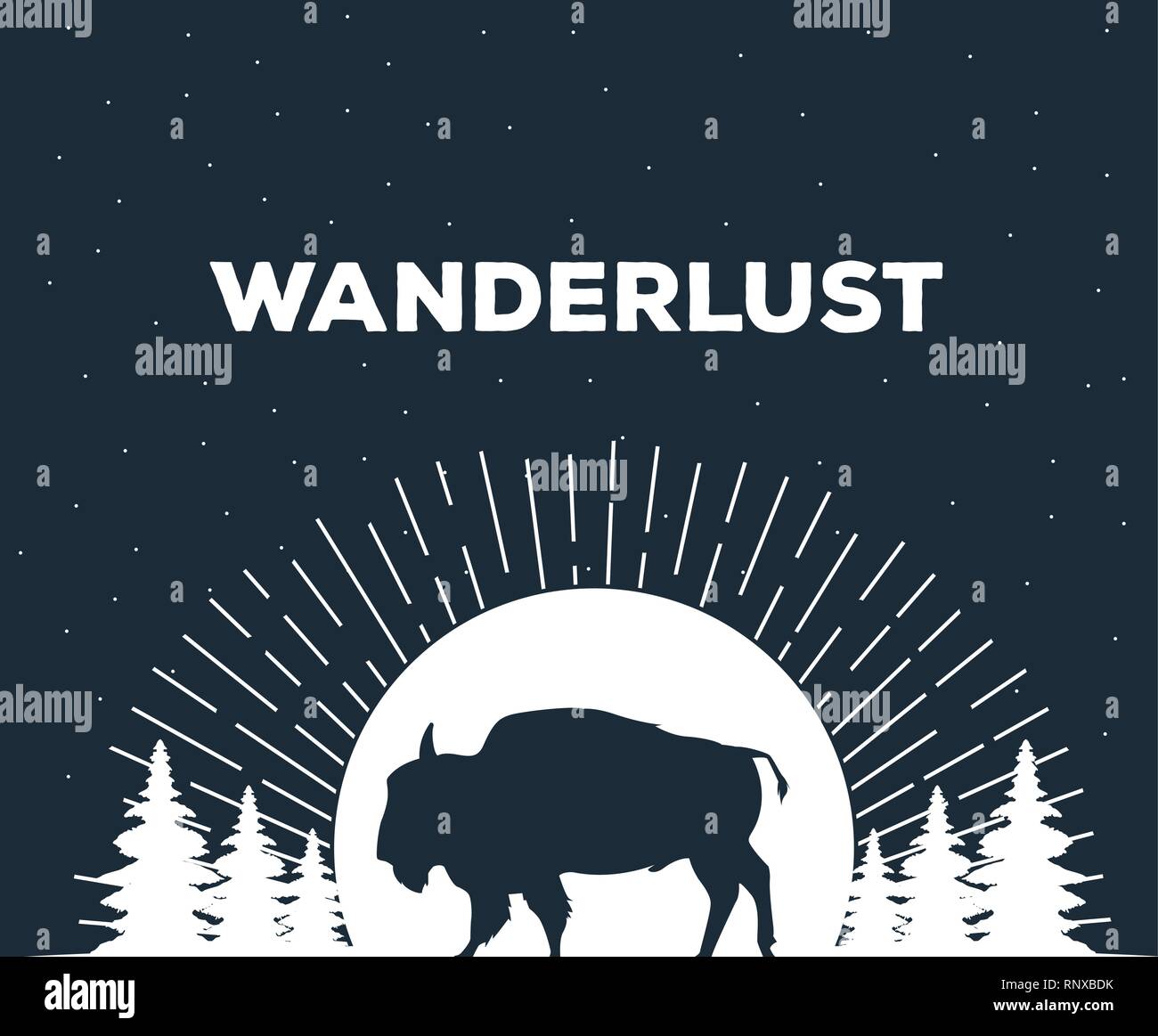 wanderlust adventure logo Stock Vector Image & Art - Alamy