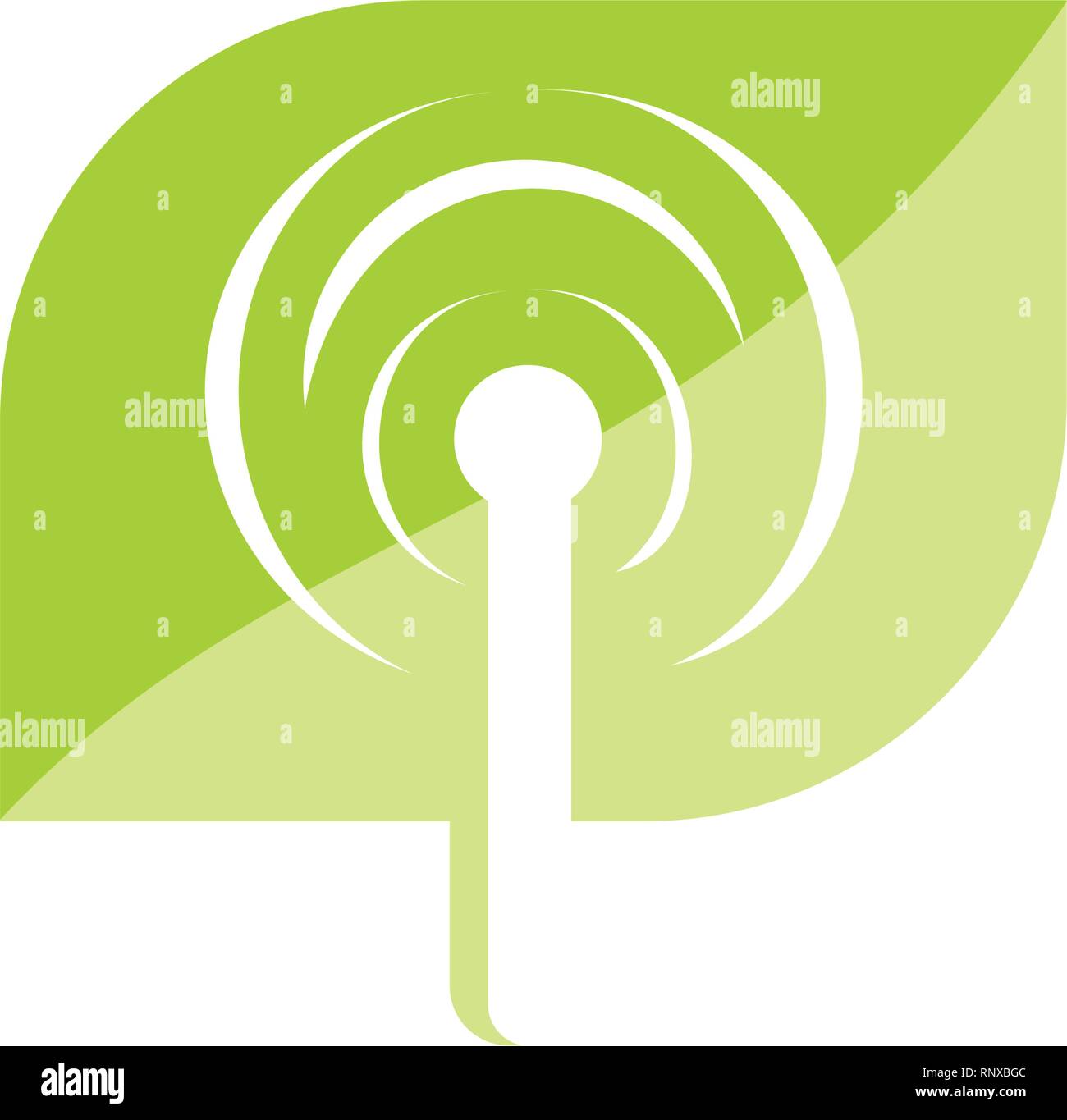 Leaf Logo Design Vector Template Isolated Stock Vector Image & Art - Alamy