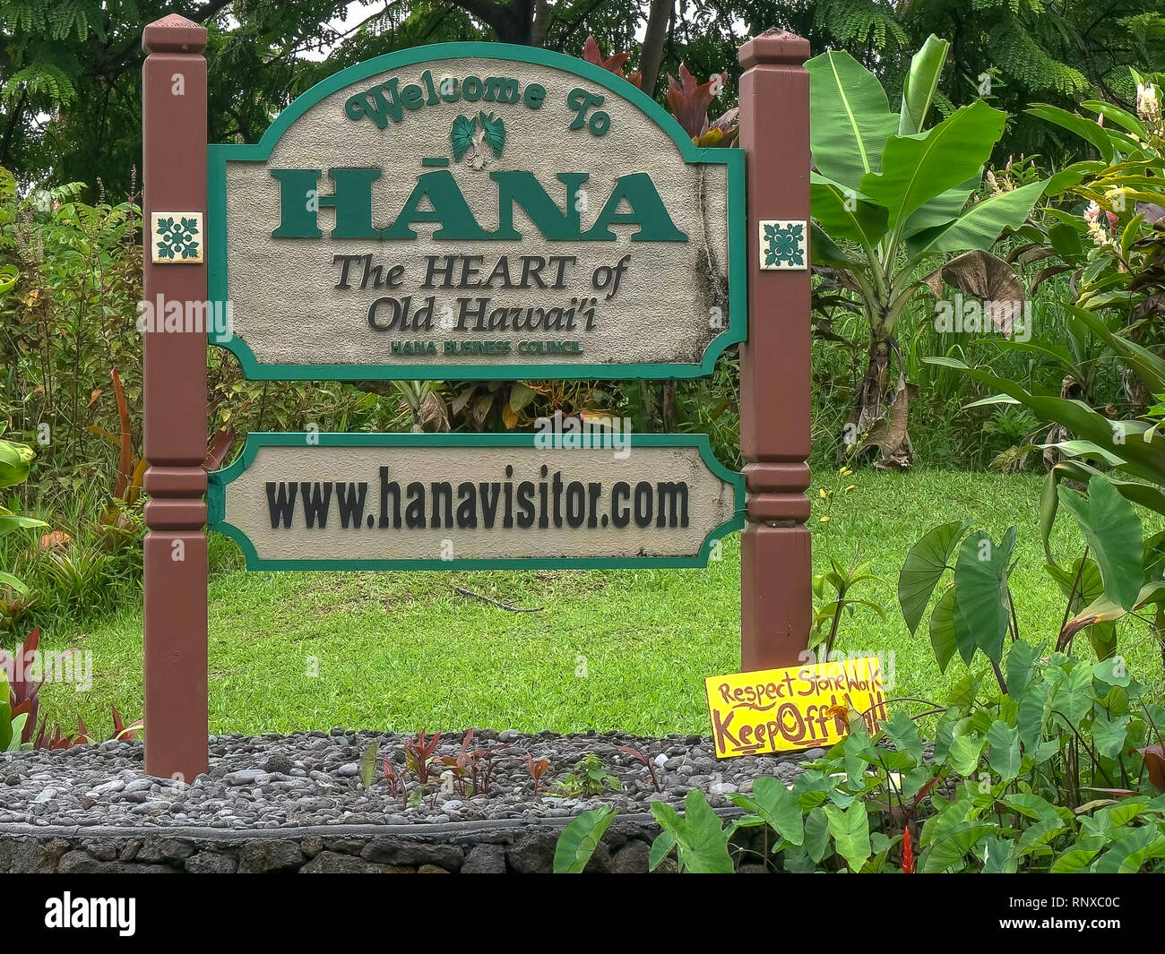 Welcome to hawaii hi-res stock photography and images - Alamy