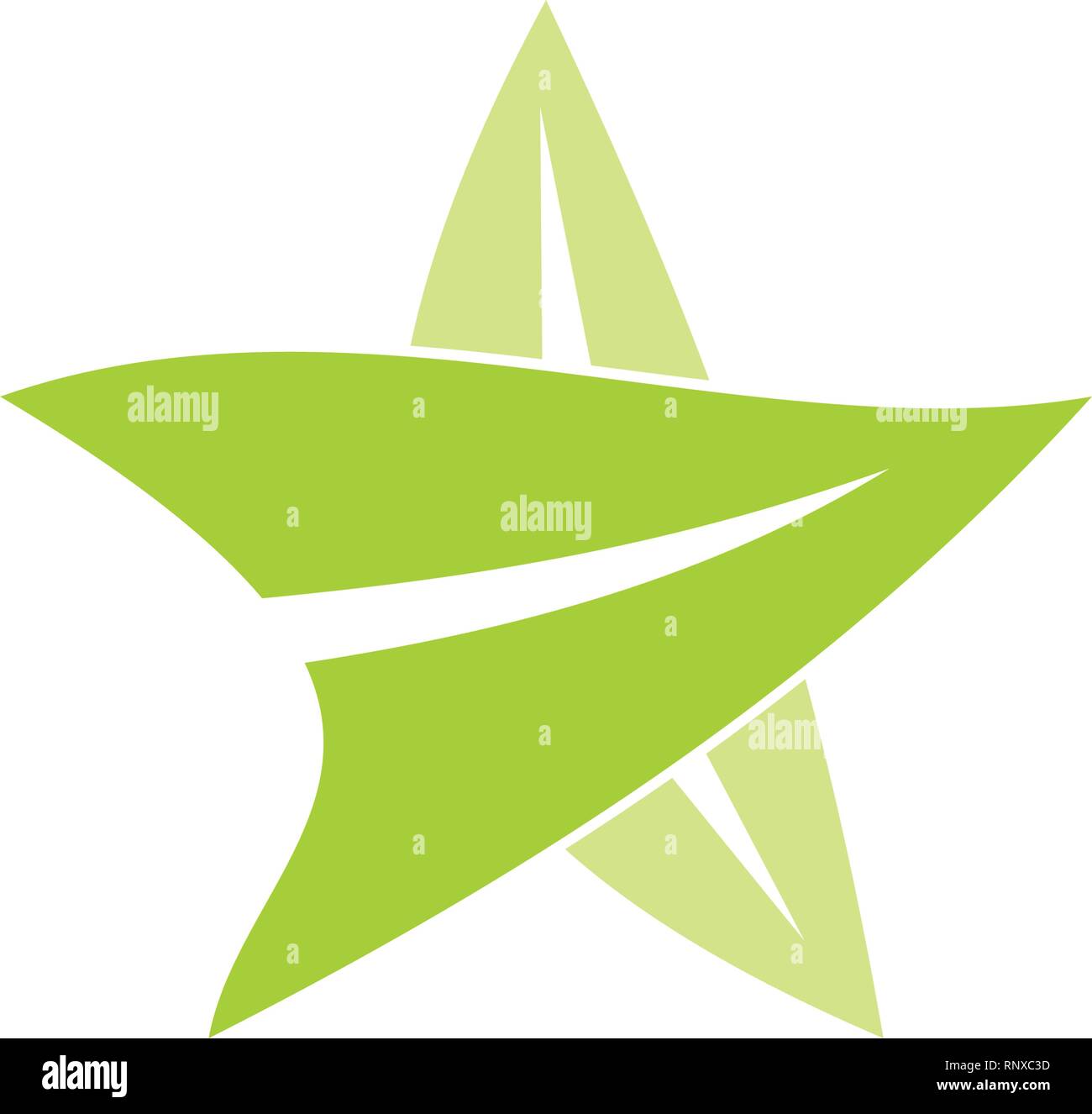 Leaf Logo Design Vector Template Isolated Stock Vector Image & Art - Alamy