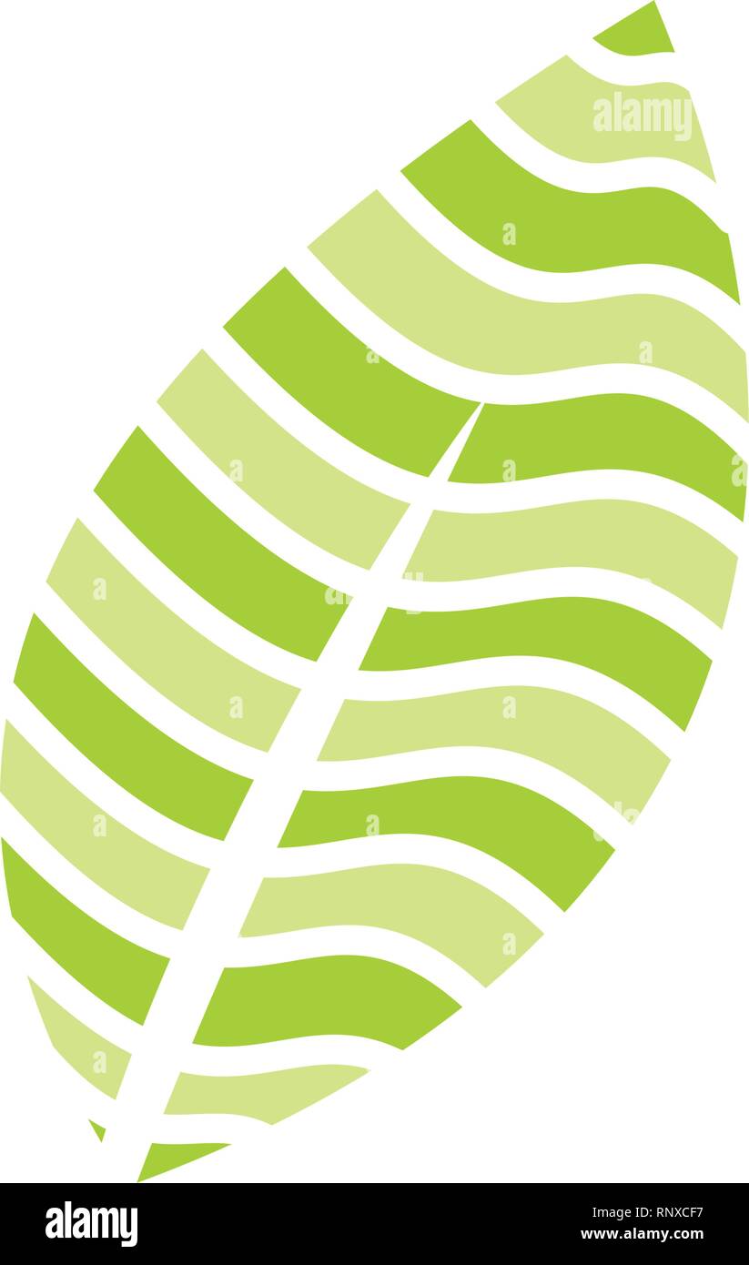 Leaf Logo Design Vector Template Isolated Stock Vector Image & Art - Alamy