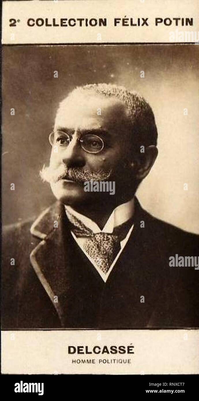 CFP-2 Delcassé, homme politique (2 Stock Photo - Alamy