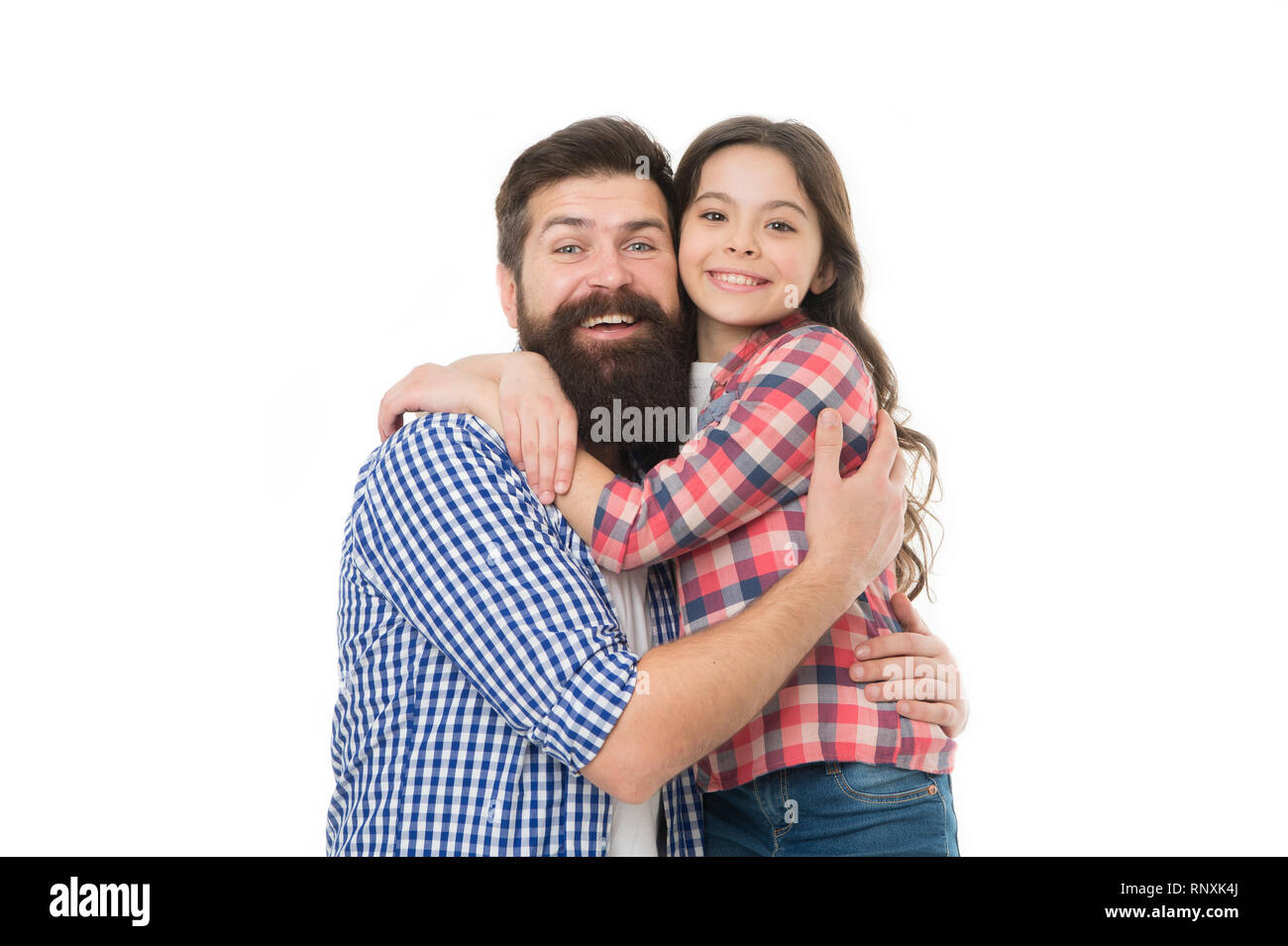 Best dad ever. Child and dad best friends. Friendly relations ...