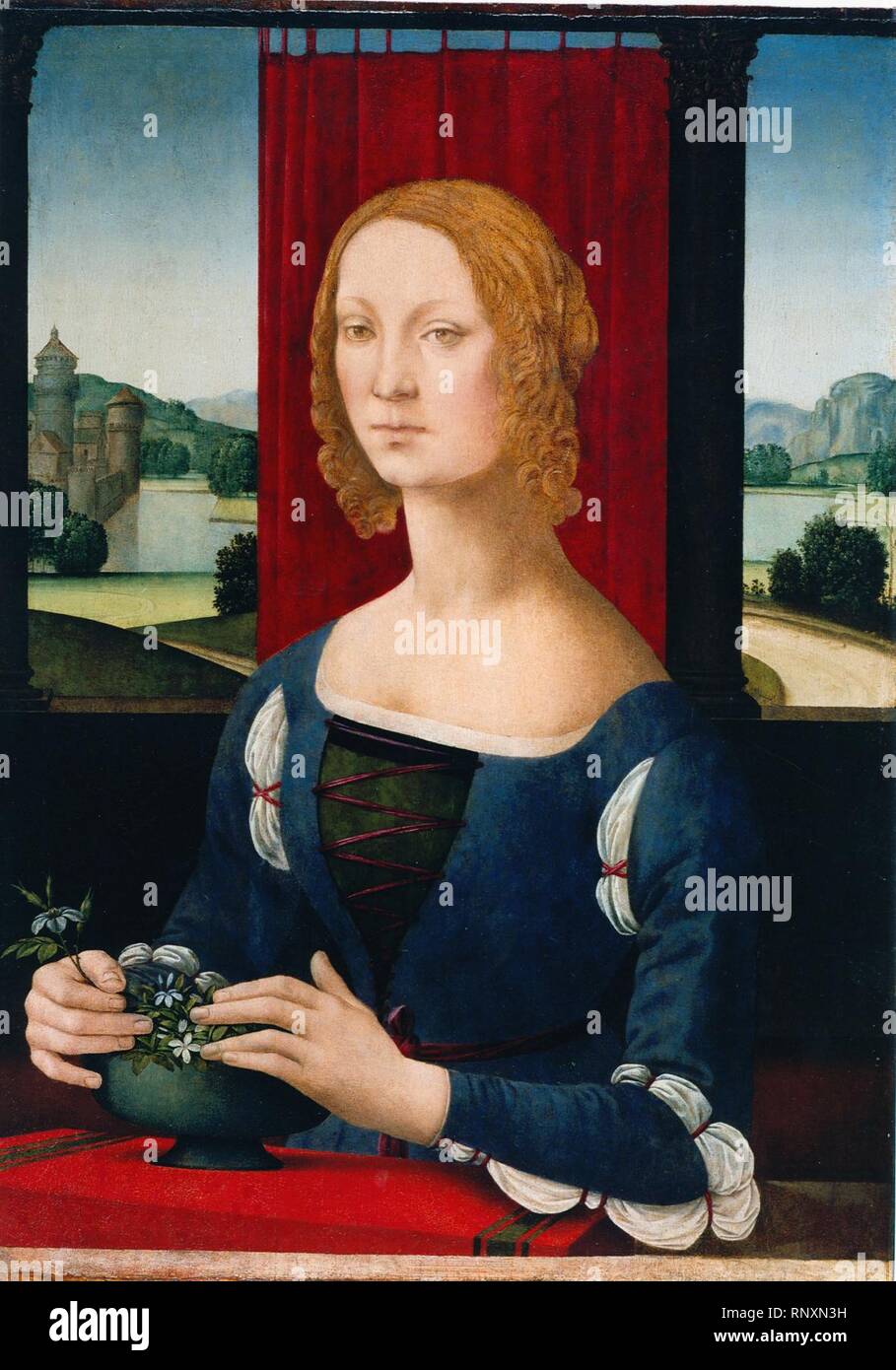 Caterina Sforza Portrait Painting Of Caterina Sforza Posters & Prints