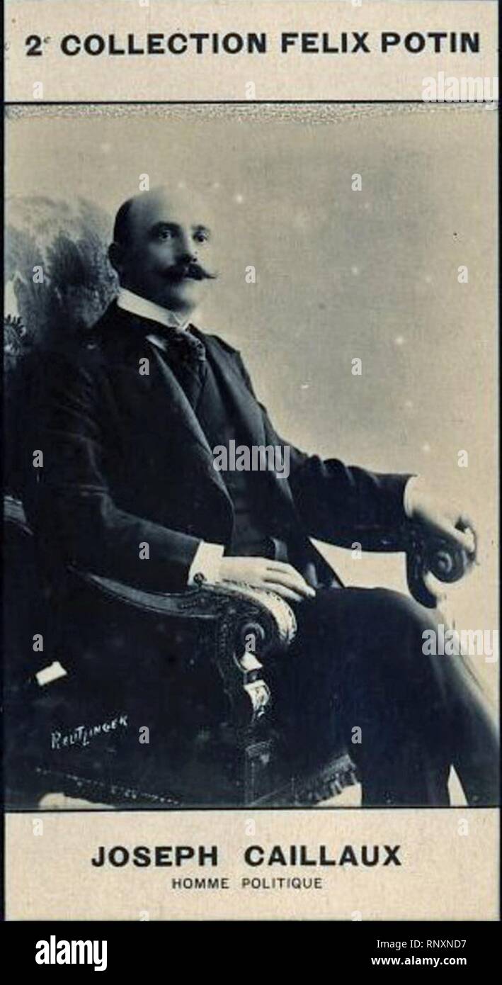 Joseph caillaux hi-res stock photography and images - Alamy