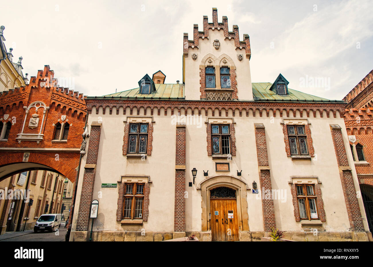 Krakow, Poland - June 04, 2016: Czartoryski museum and library house in ...