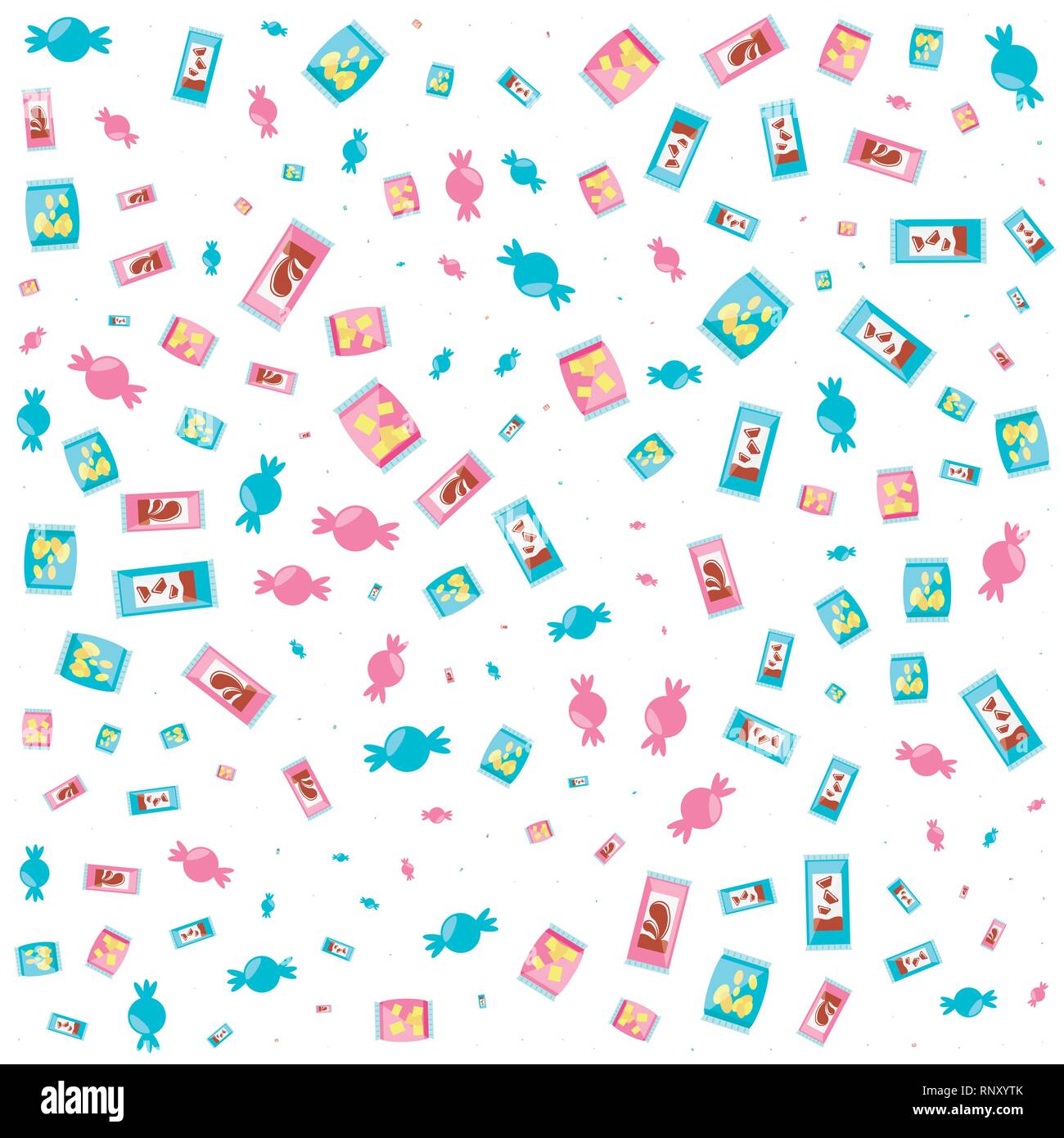 set of products vending machine pattern vector illustration design ...