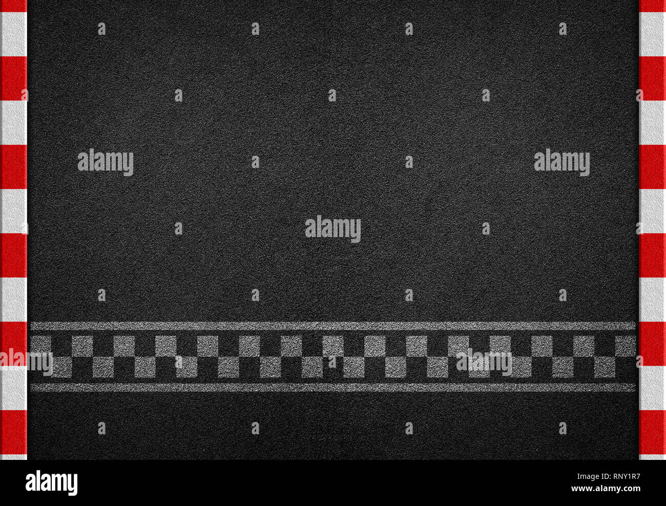 Finish line racing background top view Stock Photo - Alamy