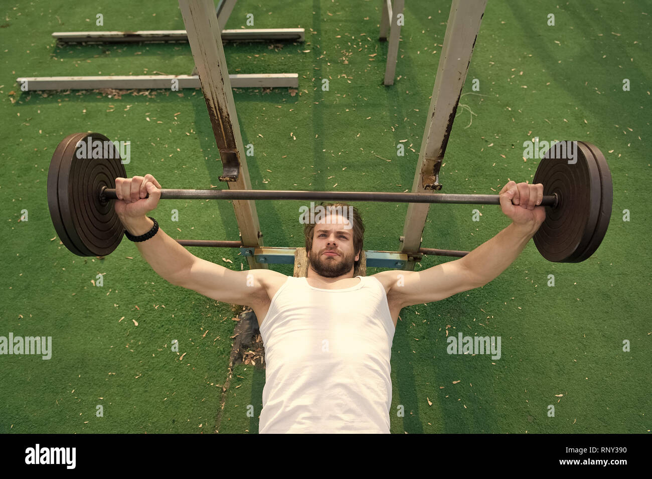 Heavy muscular appearance hi-res stock photography and images - Alamy