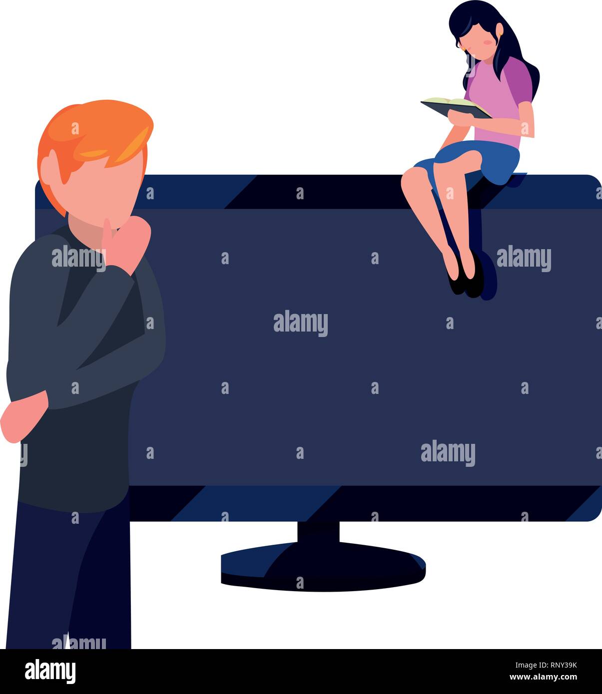 Copy right license book Stock Vector Images - Alamy