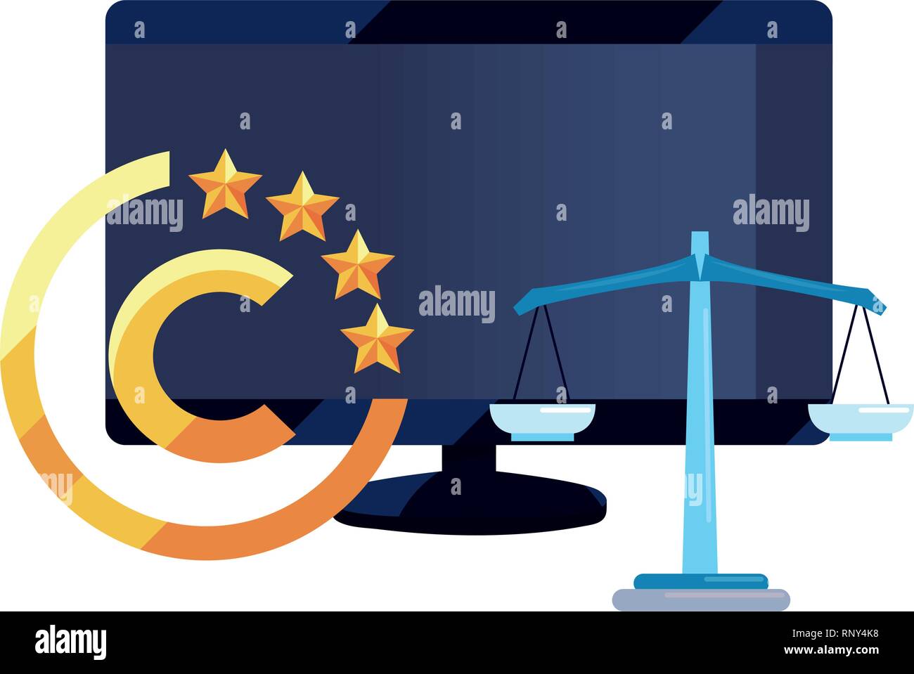 computer balance copyright protection of intellectual vector ...
