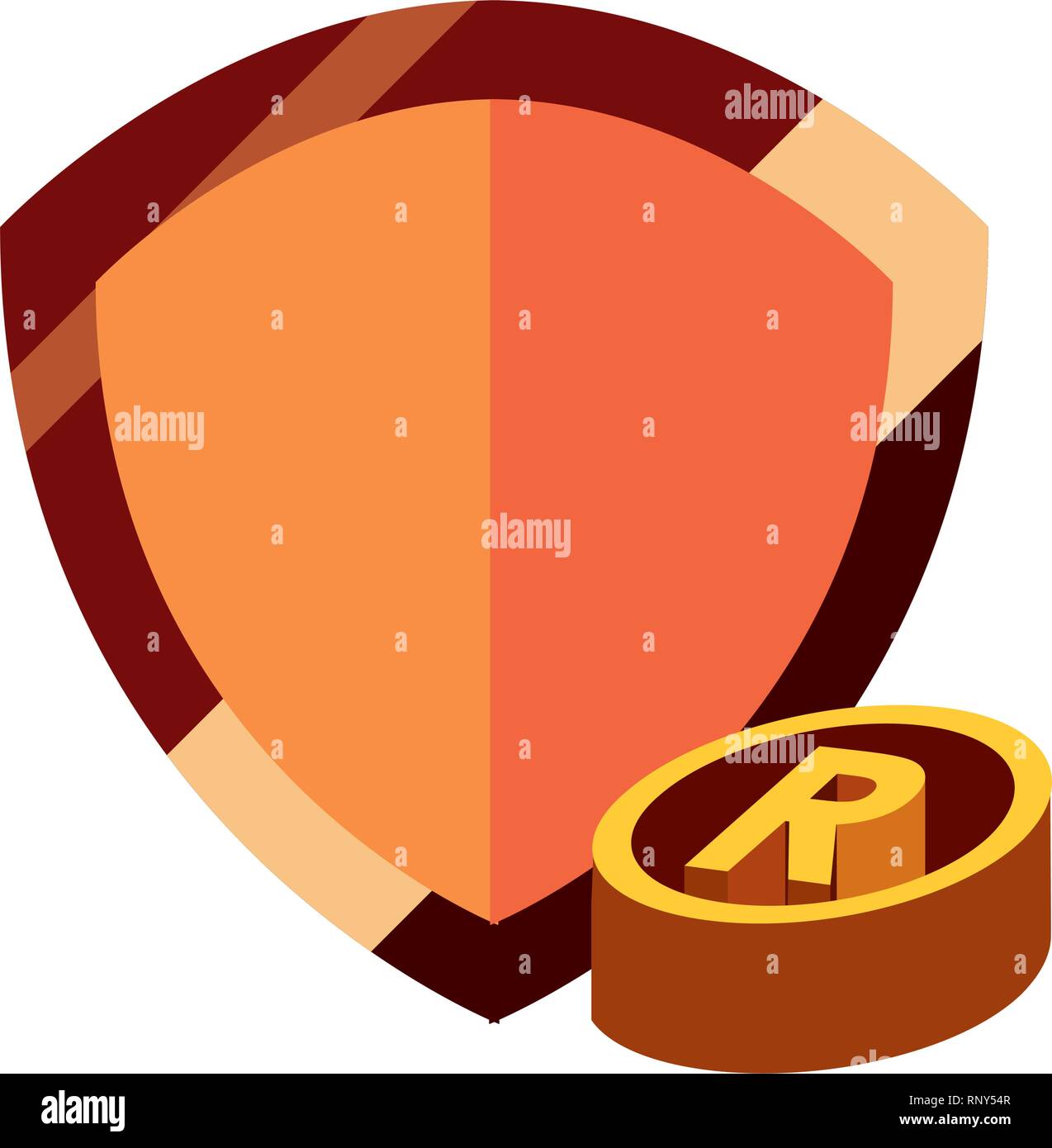 shield protection registered copyright of intellectual vector ...